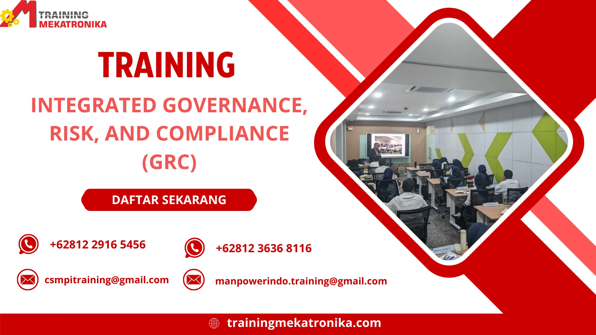 TRAINING INTEGRATED GOVERNANCE, RISK, AND COMPLIANCE (GRC)