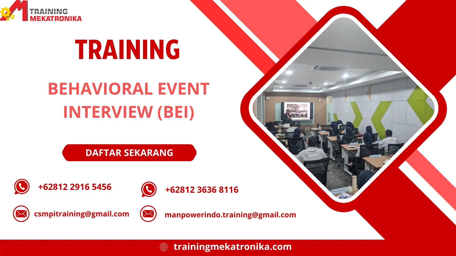 TRAINING BEHAVIORAL EVENT INTERVIEW (BEI)